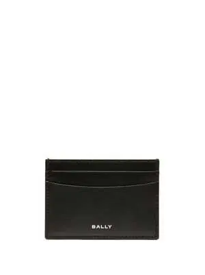 Bally Logo-print Leather Cardholder - Black