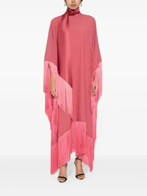 TALLER MARMO Kaftan Dress With Fringe Detail