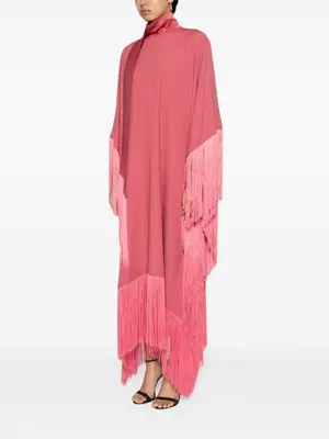 TALLER MARMO Kaftan Dress With Fringe Detail