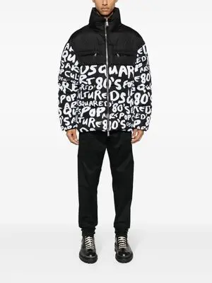 Dsquared2 D2 Pop 80's Two-tone Padded Jacket