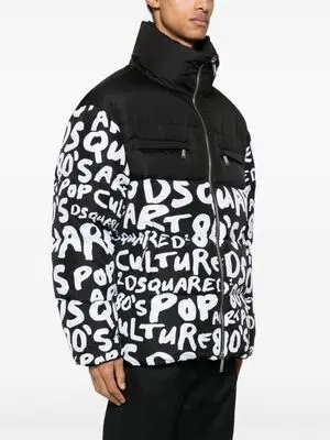 Dsquared2 D2 Pop 80's Two-tone Padded Jacket
