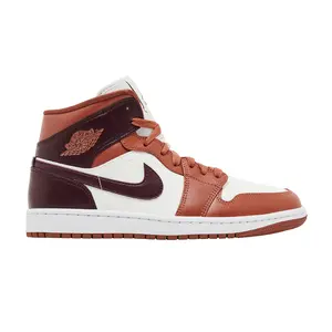 JORDAN 1 Mid Sneakers - Orange