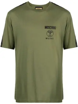 Moschino Double Question Mark Cotton T-shirt