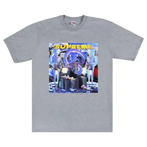 Supreme Richest Tee 'heather - Grey