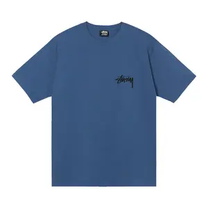 StÜssy Burning Stock Tee 'midnight