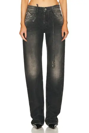Attico Straight Leg Jeans For Women