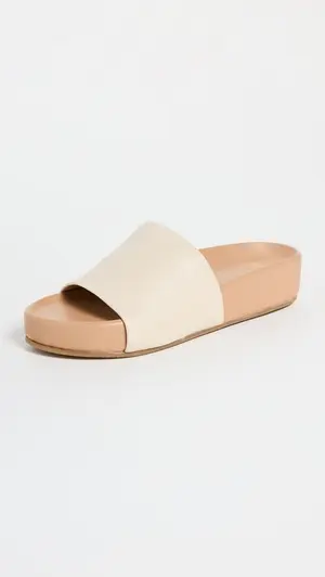 Beek Pelican Sandals - Eggshell/beach