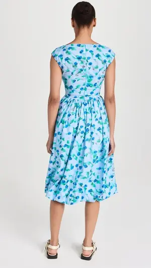 Marni Reverie Poplin Midi Dress
