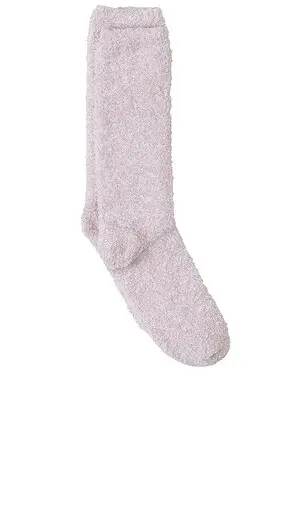 Barefoot Dreams Cozychic Heathered Socks - Dusty Roswhite
