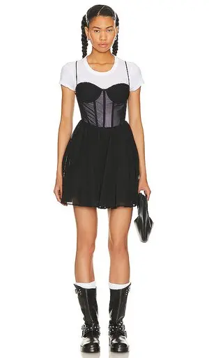 Superdown Brandi Corset Mini Dress