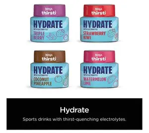 NINJA Thirsti Hydrate Flavored Water Drops Sw Eetened