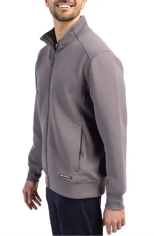 Cutter & Buck Roam Full Zip Jacket - Elemental Grey