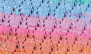 CAPITTANA Cielo Multicolor Crochet Halter Cover-up Dress