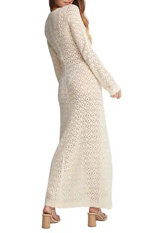 CAPITTANA Alexandra Long Sleeve Cover-up Maxi Dress