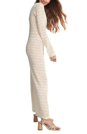 CAPITTANA Alexandra Long Sleeve Cover-up Maxi Dress