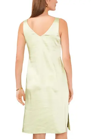 Vince Camuto Hammered Satin Slipdress