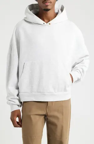 ELWOOD Rectangle Hoodie - Ash Grey