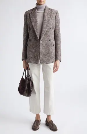 Eleventy Straight Leg Bull Pants - Sand