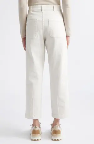 Eleventy Straight Leg Bull Pants - Sand