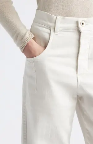 Eleventy Straight Leg Bull Pants - Sand