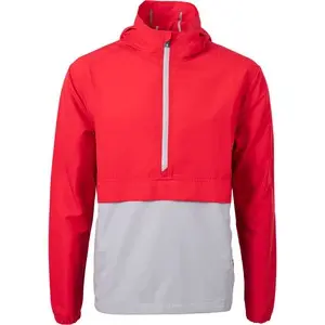 Cutter & Buck Charter Anorak Jacket - Red/polished