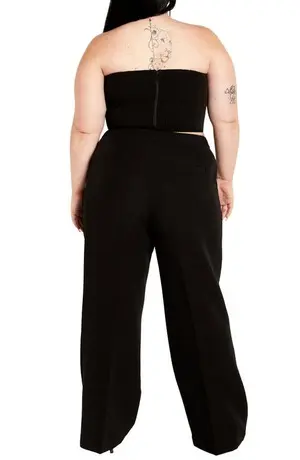 City Chic Alexis Strapless Corset Top