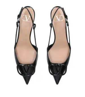 Valentino Garavani Slingback Heels - Black