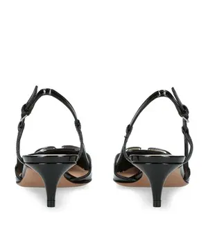 Valentino Garavani Slingback Heels - Black
