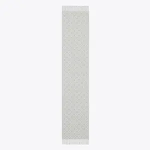 Tory Burch T Monogram Oblong Scarf - Gray