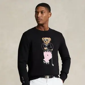 Ralph Lauren Polo Bear Performance Sweater - Polo Black
