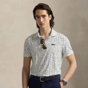 Ralph Lauren Tailored Fit Performance Polo Shirt Mixology Tee Time Refined