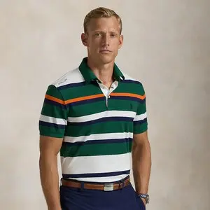 Ralph Lauren Tailored Fit Performance Polo Shirt New Forest Multi