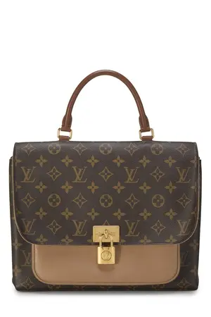 LOUIS VUITTON Monogram Marignan Satchel - Brown