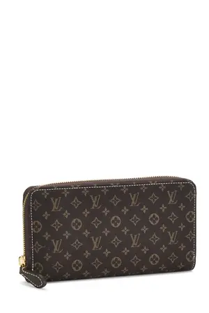 LOUIS VUITTON Monogram Idylle Zippy Wallet