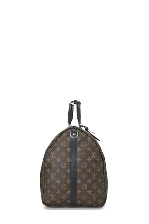 LOUIS VUITTON Monogram Macassar Keepall Bandouliere 55