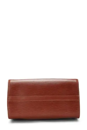 LOUIS VUITTON Speedy 25 Cannelle Epi Leather Handheld Bag