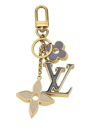 LOUIS VUITTON Fleur De Monogram Bag Charm - Pink