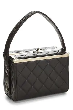 Chanel Quilted Lambskin Box Vanity