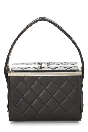 Chanel Quilted Lambskin Box Vanity