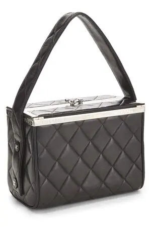 Chanel Quilted Lambskin Box Vanity