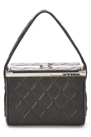 Chanel Quilted Lambskin Box Vanity