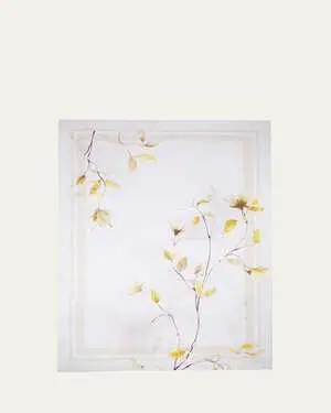 THE LINO Japan Tablecloth, 71" X 125 - Yellow