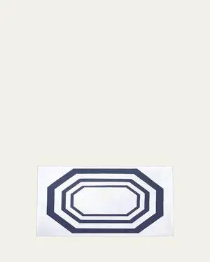 THE LINO Essential Tablecloth, 71" X 98 - Navy