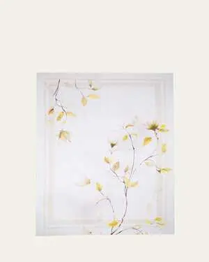 THE LINO Japan Tablecloth, 71" X 98 - Yellow