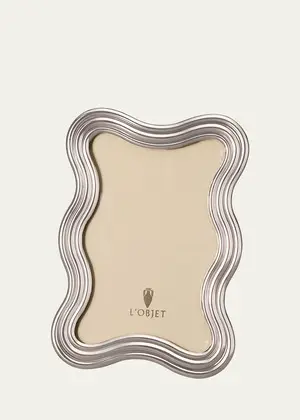 L'Objet Ripple Frame, 4" X 6" No Color