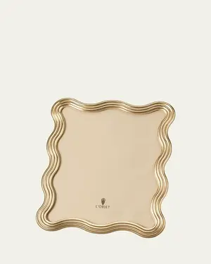 L'Objet Ripple Frame, 8" X 10 - Gold