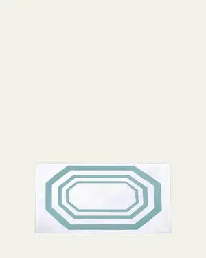 THE LINO Essential Aqua Rectangle Tablecloth, 71" X 144" Aqua