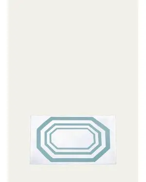 THE LINO Essential Rectangle Tablecloth, 71" X 144 - Ltblue