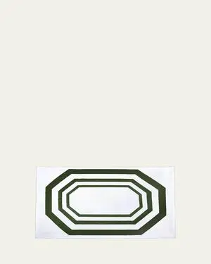 THE LINO Essential Tablecloth, 71" X 98 - Green