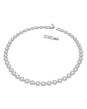 SWAROVSKI Una Necklace, Bracelet & Stud Earrings Set - Silver